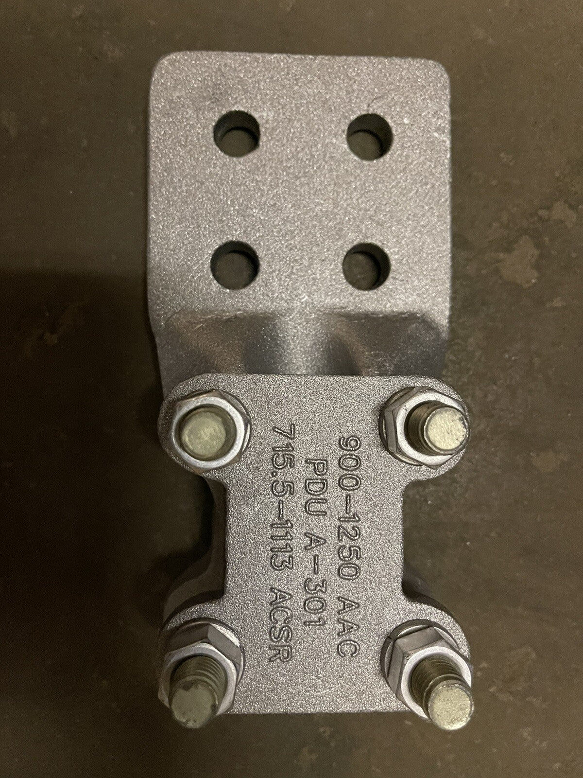 PDU A301 (11133) BOLTED CABLE TO FLAT PAD, 715.51113 ACSR, 9001250 AAC ...