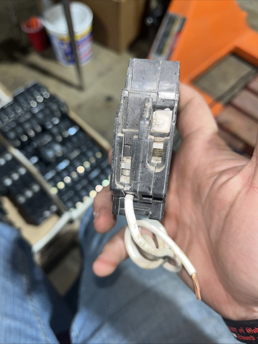 GE THQL1120GF 20 Amp 1 Pole 120V GFCI THQL1120GFT Used – Energy Power ...