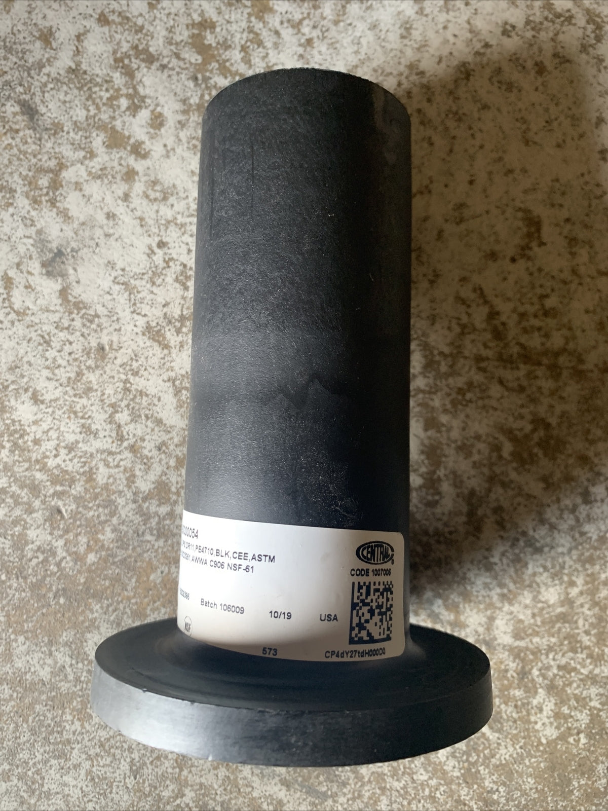 BUTT FUSION FLANGE ADAPTER 2” IPS SDR11 MOLDED +GF+ GEORG FISCHER ...