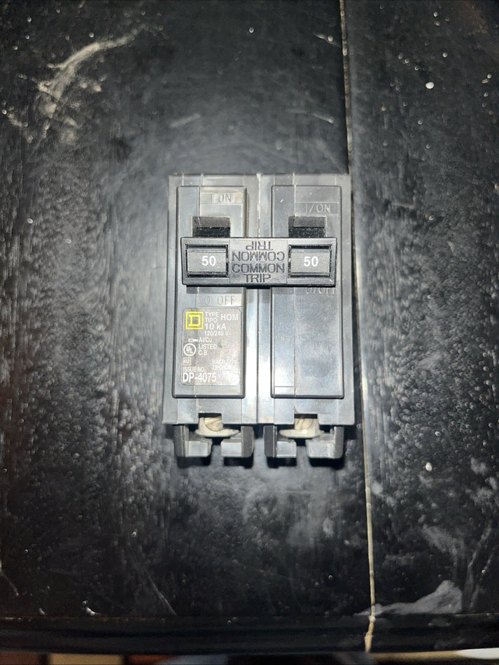 NEW Square D Homeline HOM250 2 Pole 50 Amp Plug In Breaker (A) – Energy ...