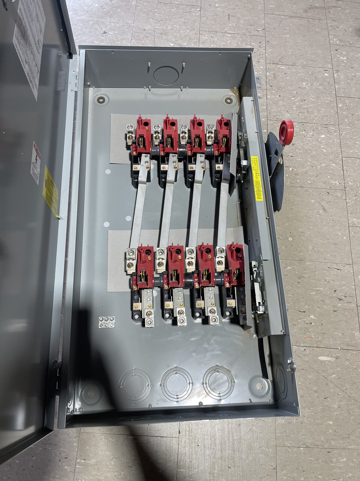 Siemens NFR454DTK Heavy Duty Double Throw Safety Switch 600V 200A NF 4 ...